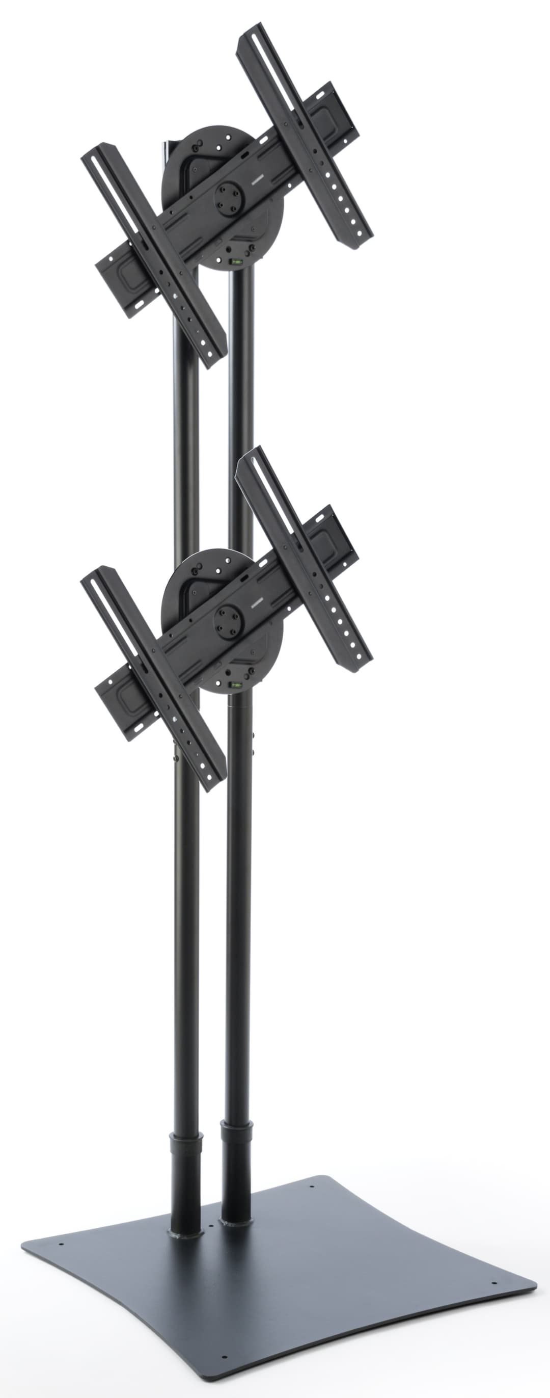 Freestanding Dual TV Stand | Fits 32” – 70” Screens | Displays2Go