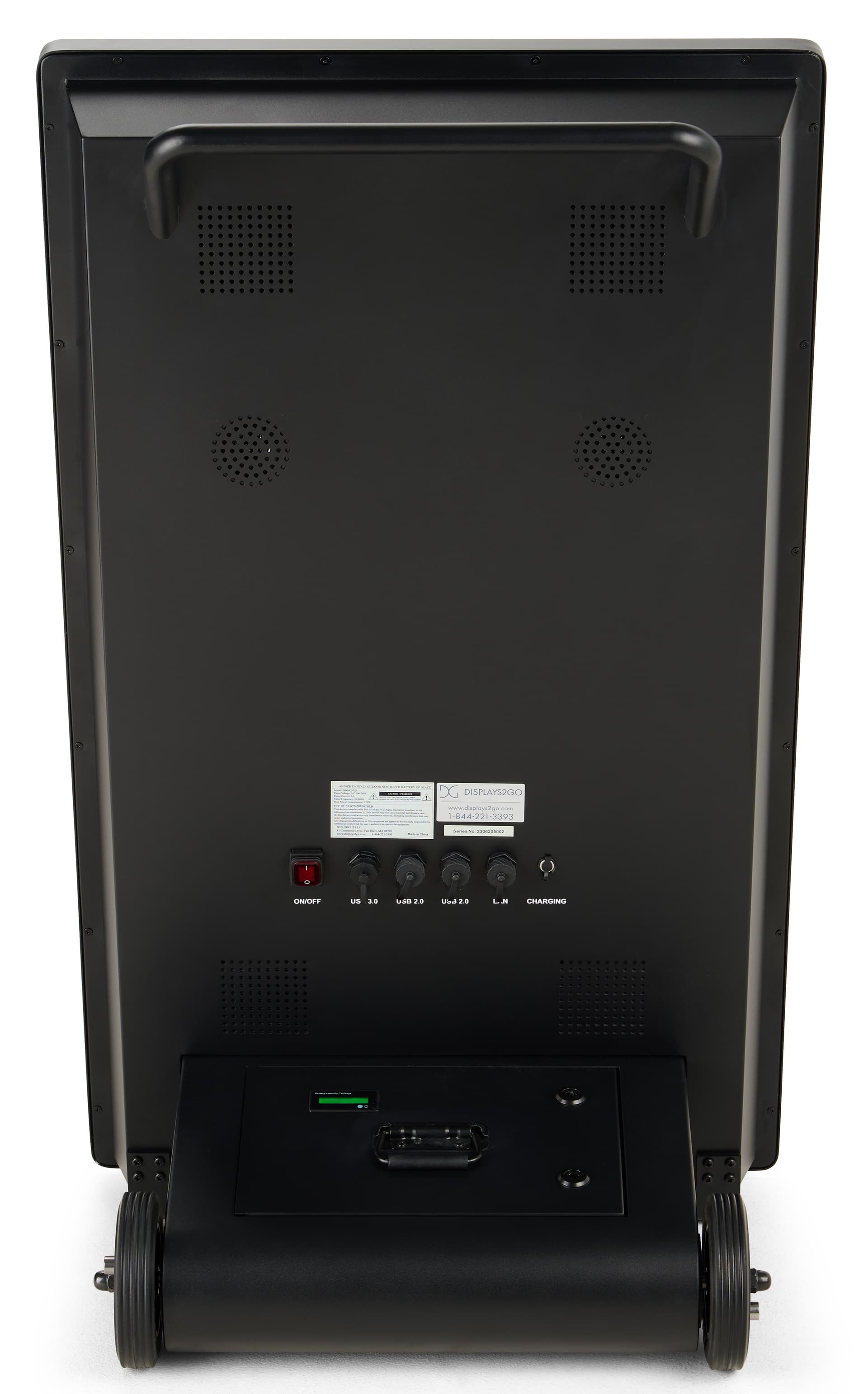 Portable Outdoor Digital Signage | 43 " LCD Screen | Displays2Go