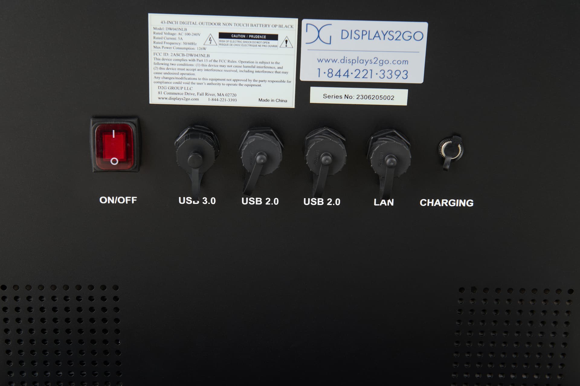 Portable Outdoor Digital Signage | 43 " LCD Screen | Displays2Go