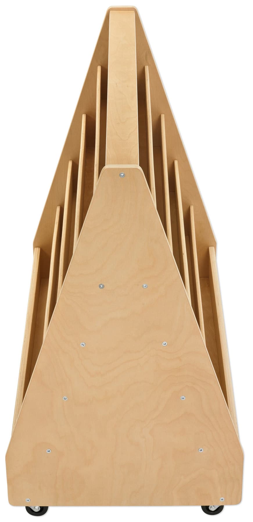 Double Sided Children’s Book Display | Locking Casters | Displays2Go