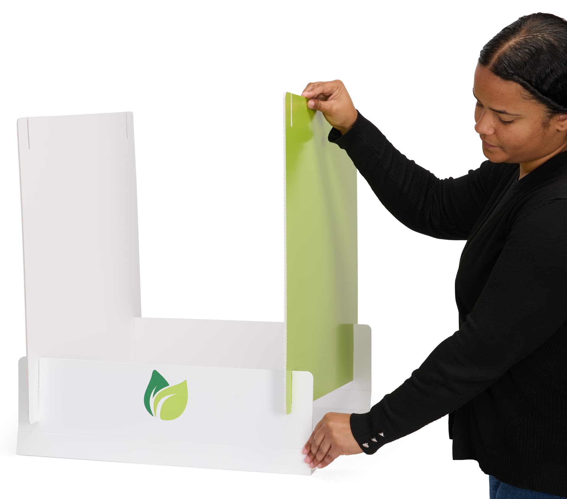 Flat Pack Cube Display Signage | Custom Printed Panels | Displays2Go