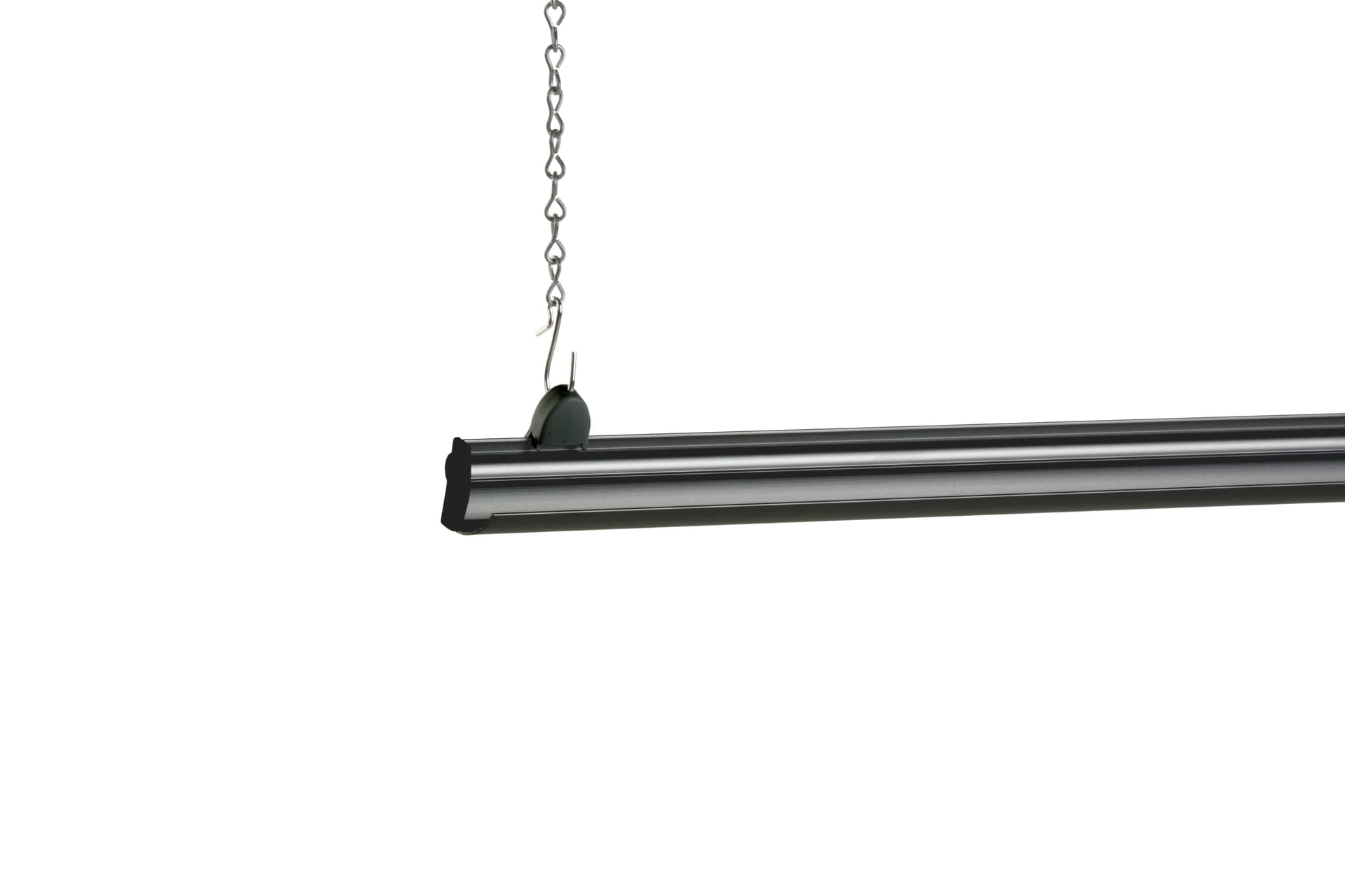 Black Banner Hanging Hardware | 48” Wide with Clips | Displays2Go