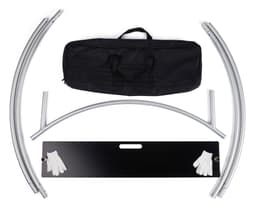 7 Ft Round Backdrop Frame | Quick Set-Up and Breakdown | Displays2Go