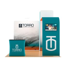 Modular Trade Show Booth Set | Custom Monitor Stand | Displays2Go