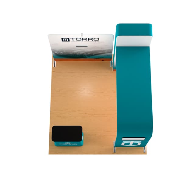 Modular Trade Show Booth Set | Custom Monitor Stand | Displays2Go