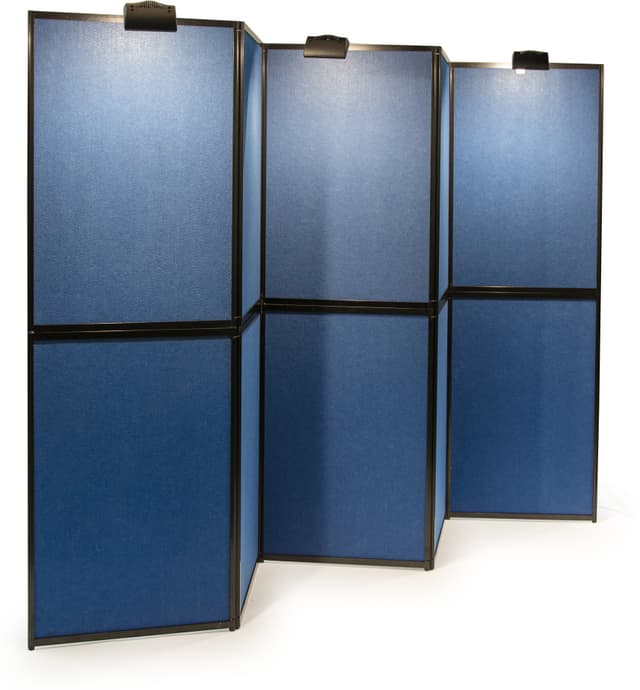 Hook & Loop Display Panel for Graphics | Halogen Lights | Displays2Go