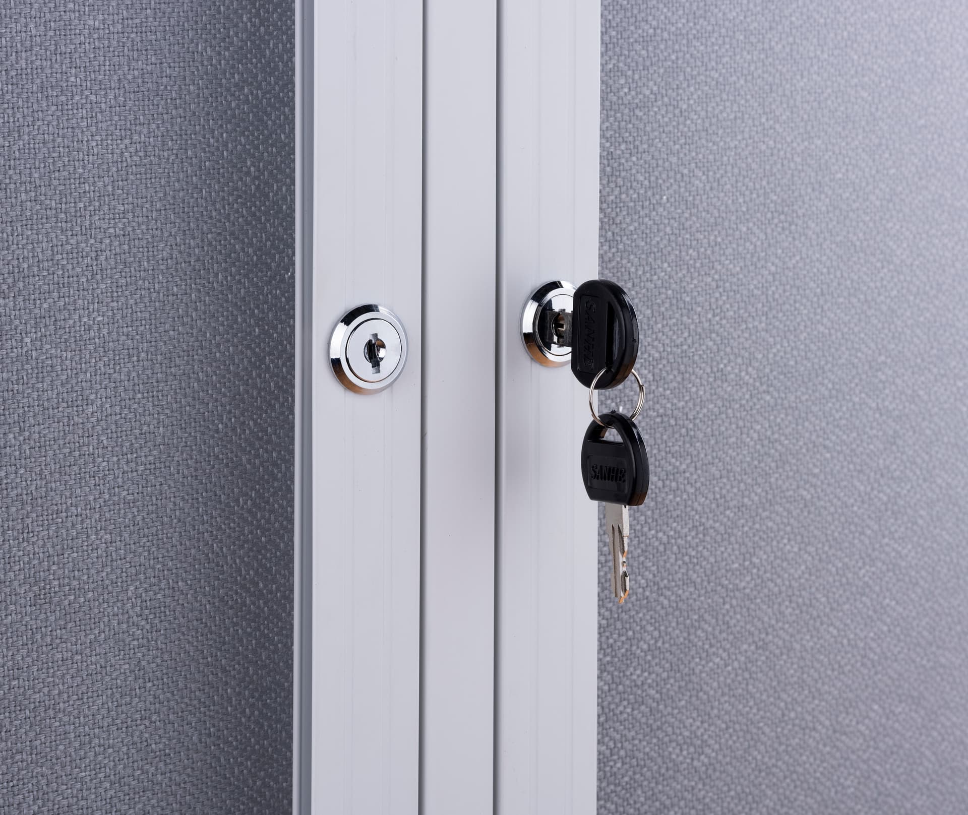 Indoor Enclosed Bulletin Board Cabinet | Polycarbonate Doors | Displays2Go