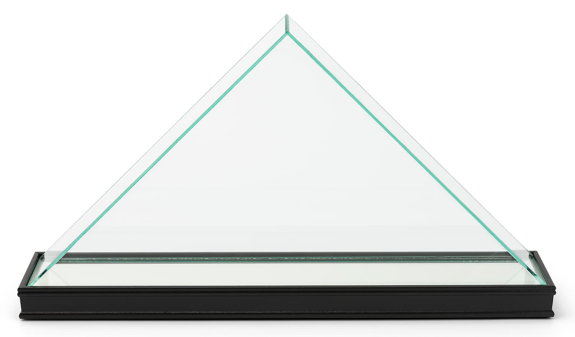 Personalized Plaque Flag Display | Sleek Mirrored Bottom | Displays2Go