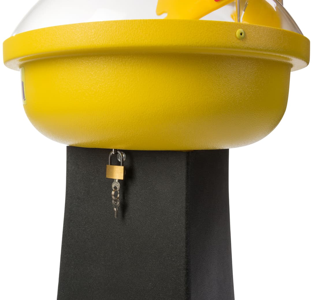 Coin Donation Funnel | Locking Dome | Displays2Go