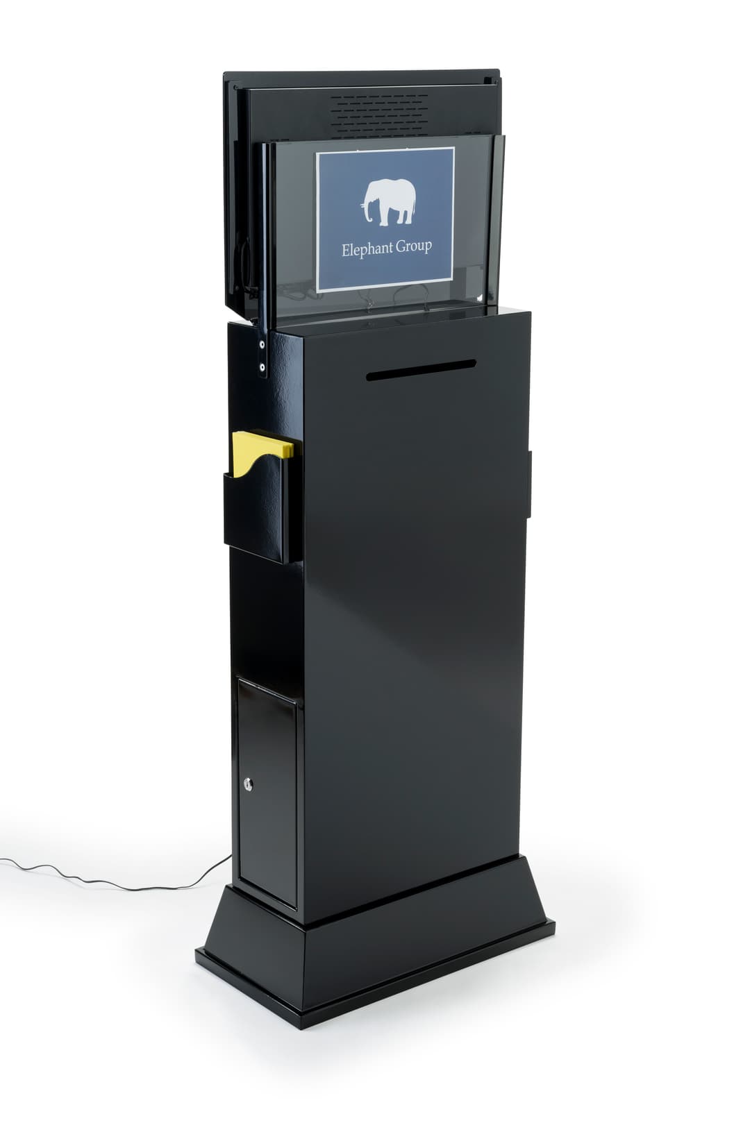Floor Competition Entry Box with Video Screen | Brochure Pockets ...