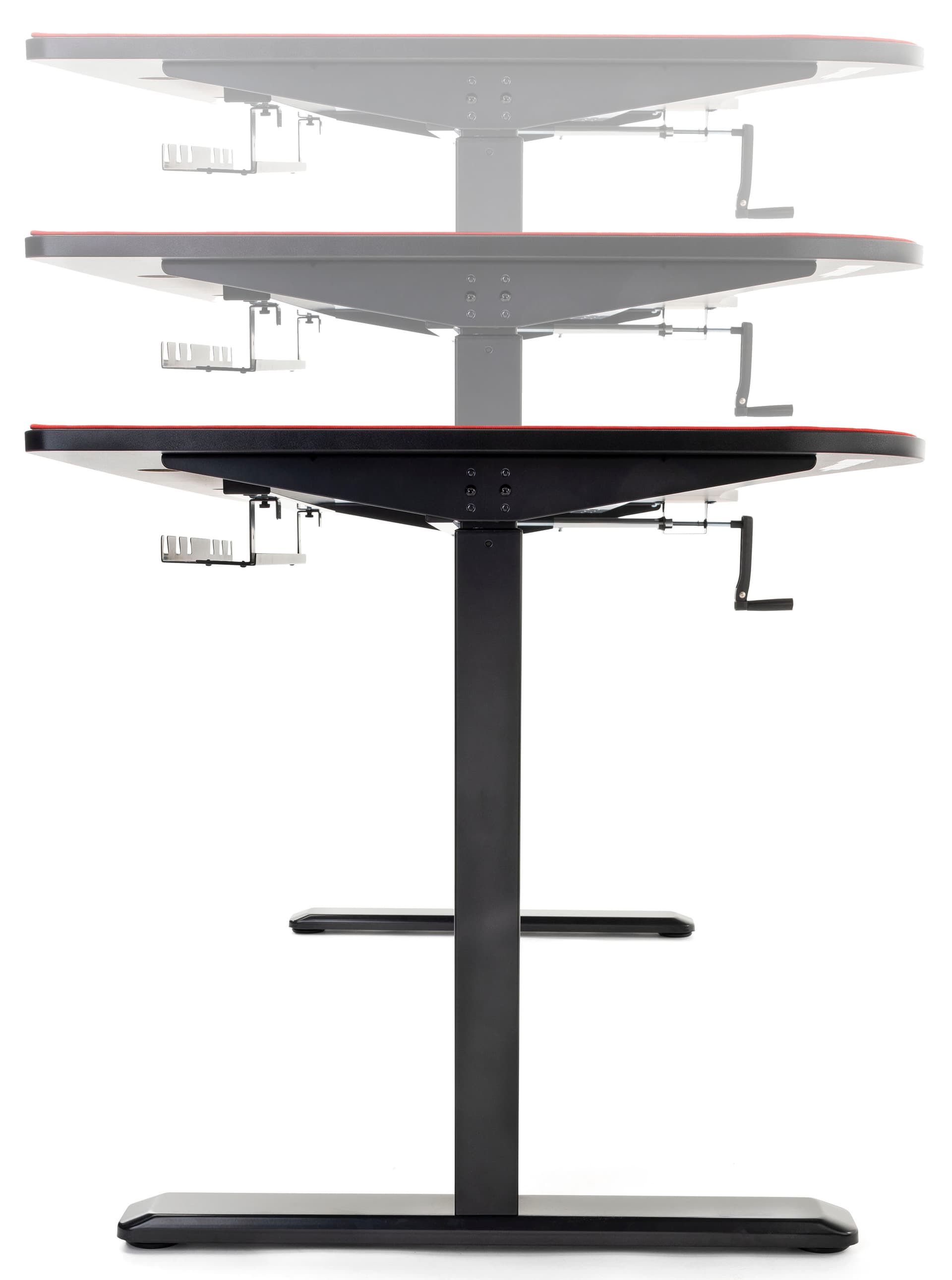 Adjustable Computer Desktop | Edge-to-Edge Desk Pad Protector | Displays2Go
