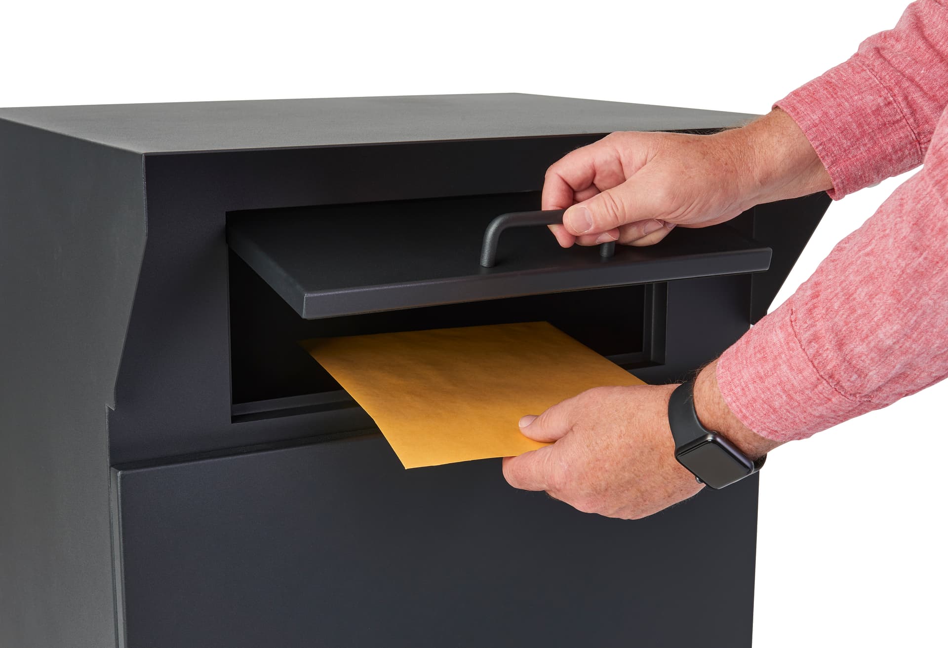 Outdoor Package Drop Box | Weather Resistant Powder Coated Steel ...