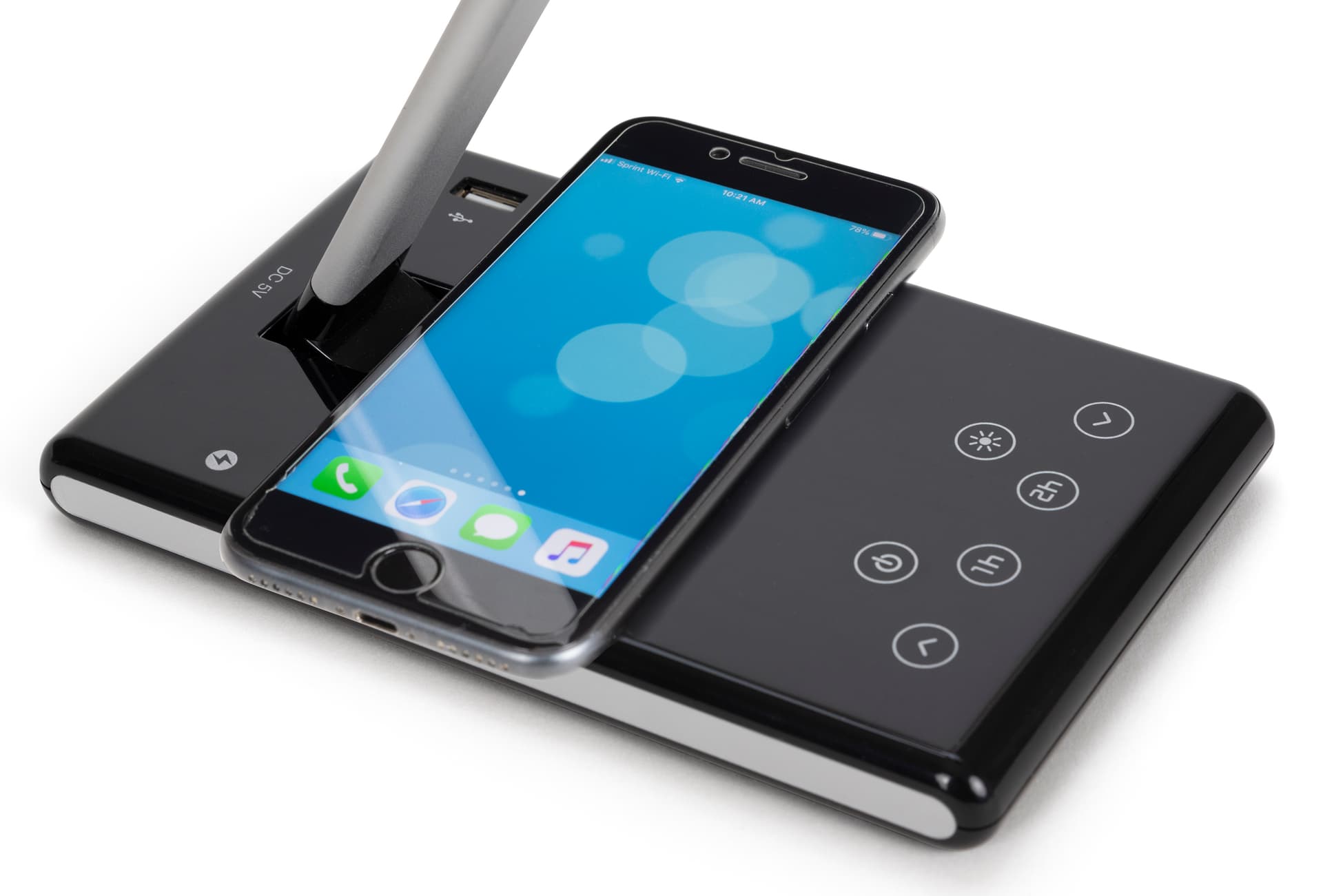 LED Desk Lamp Phone Charger | Full-Color Personalized Graphics ...