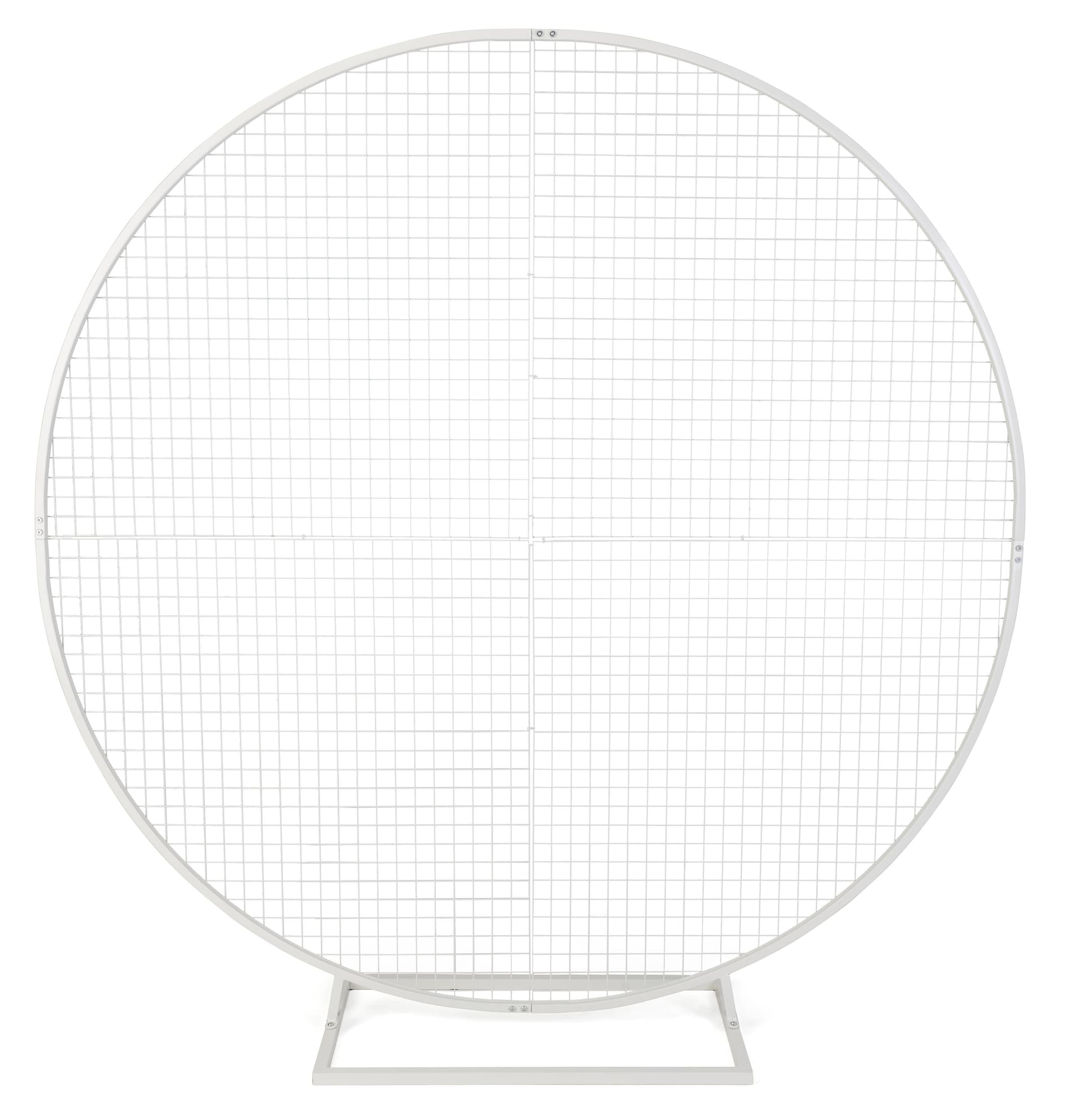 Circle Grid Backdrop | Floor Standing Design | Displays2Go