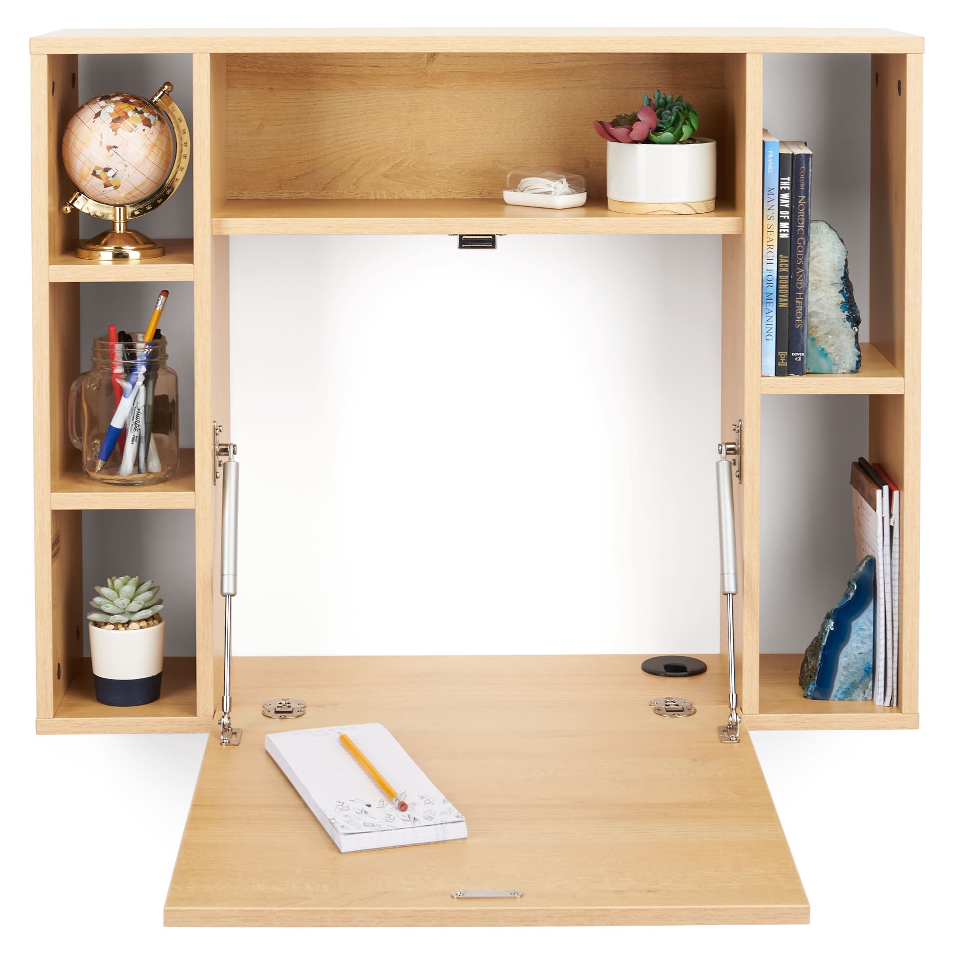 Flip Down Desk | Modular Space Saving Design | Displays2Go