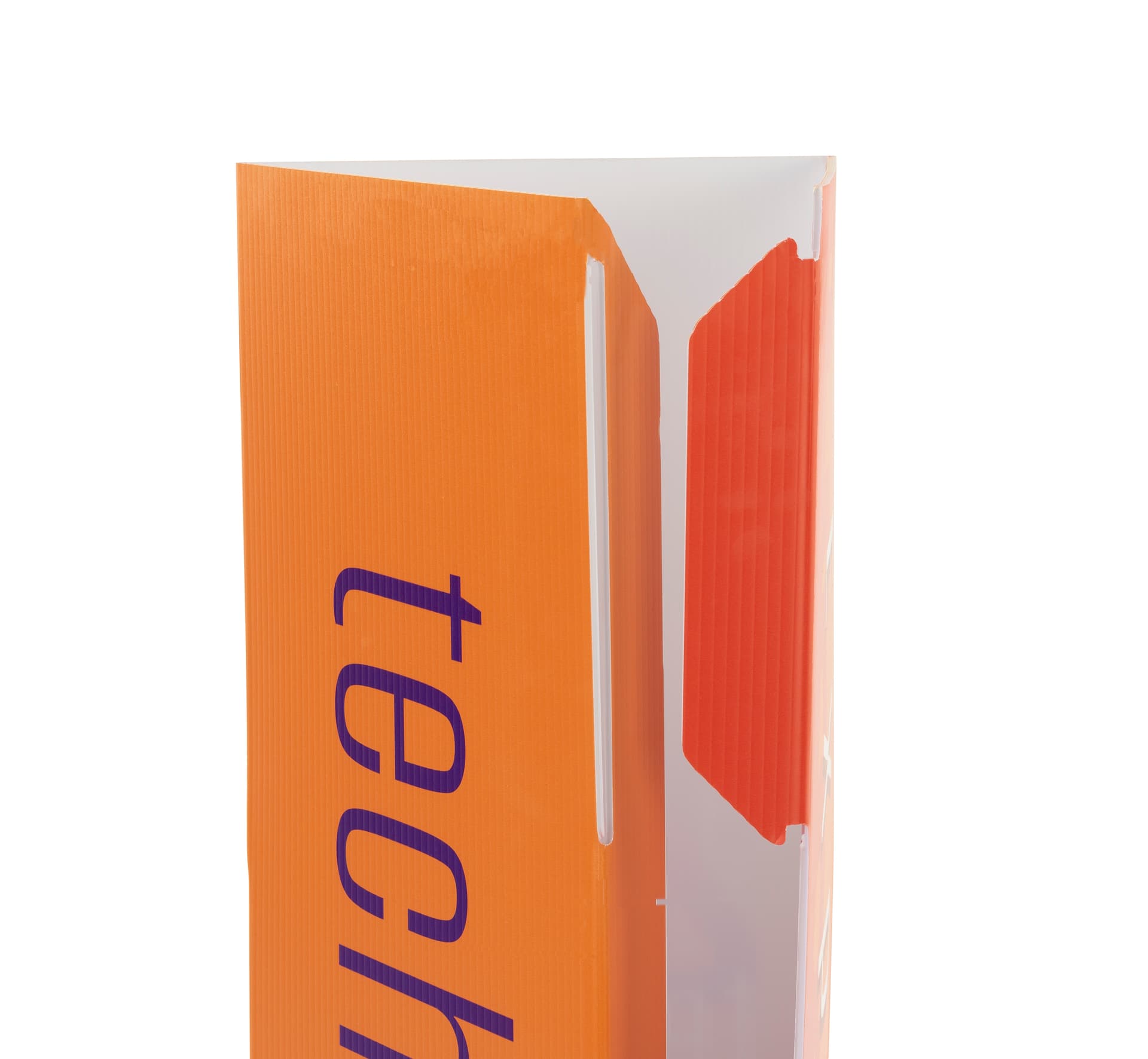 Triangle Marketing Bollard Cover | Full-Color Custom Printing | Displays2Go
