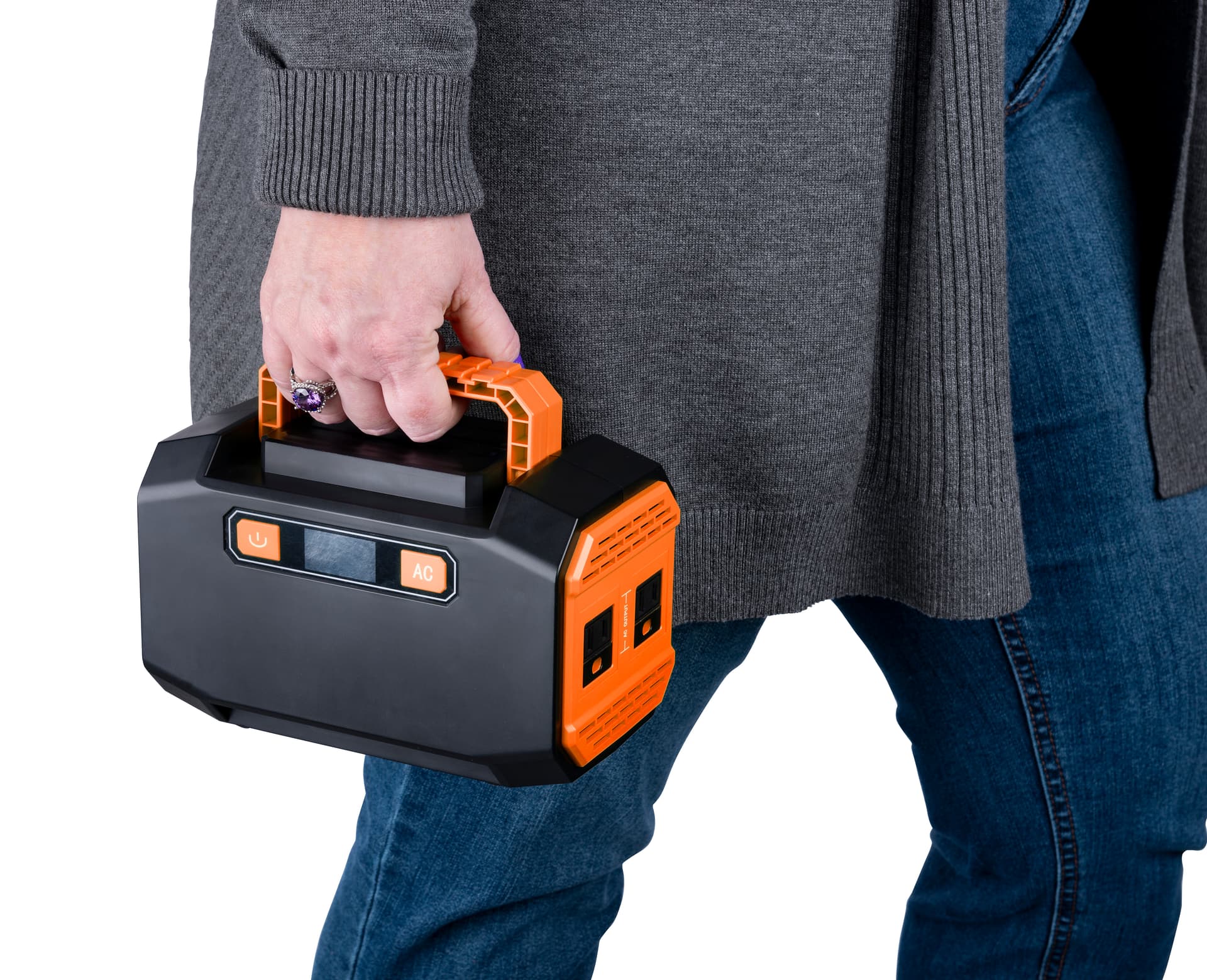 Portable Battery Power Station | 2 USB Charging Ports | Displays2Go