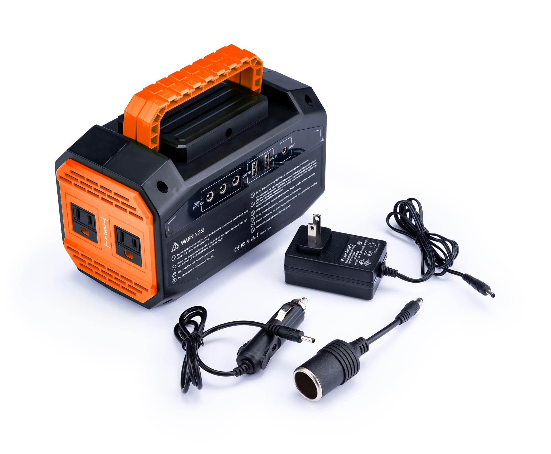 Portable Battery Power Station | 2 USB Charging Ports | Displays2Go