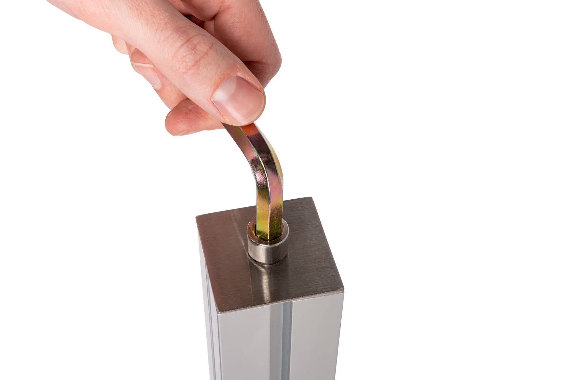 Crowd Control Barrier Sign | Topper for Post and Panel Systems ...