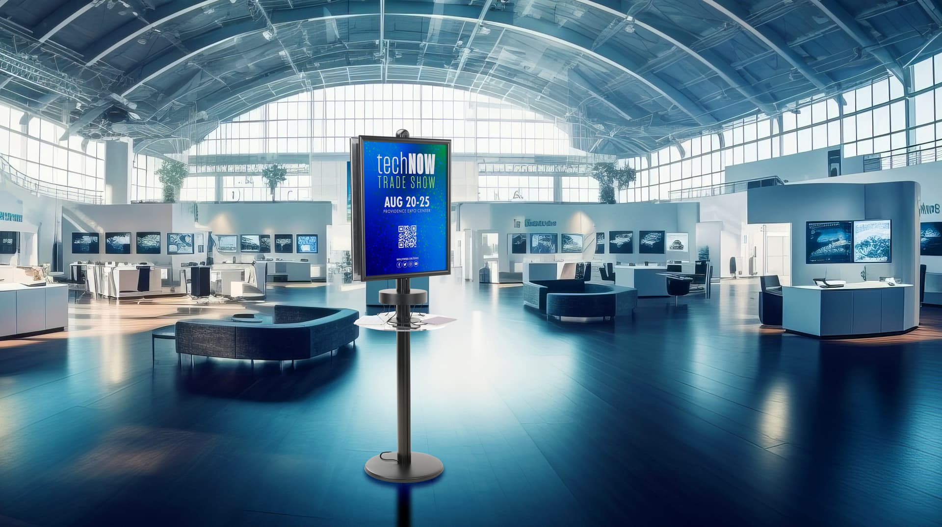 Phone Charger Tower | USB Hub Included | Displays2Go