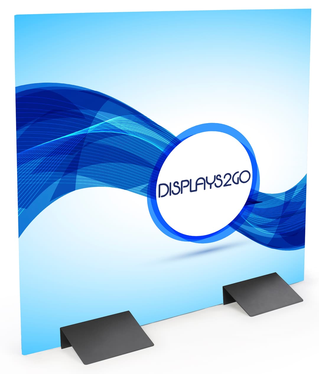 Black Sign Wedge | Adjustable Top Insert | Displays2Go