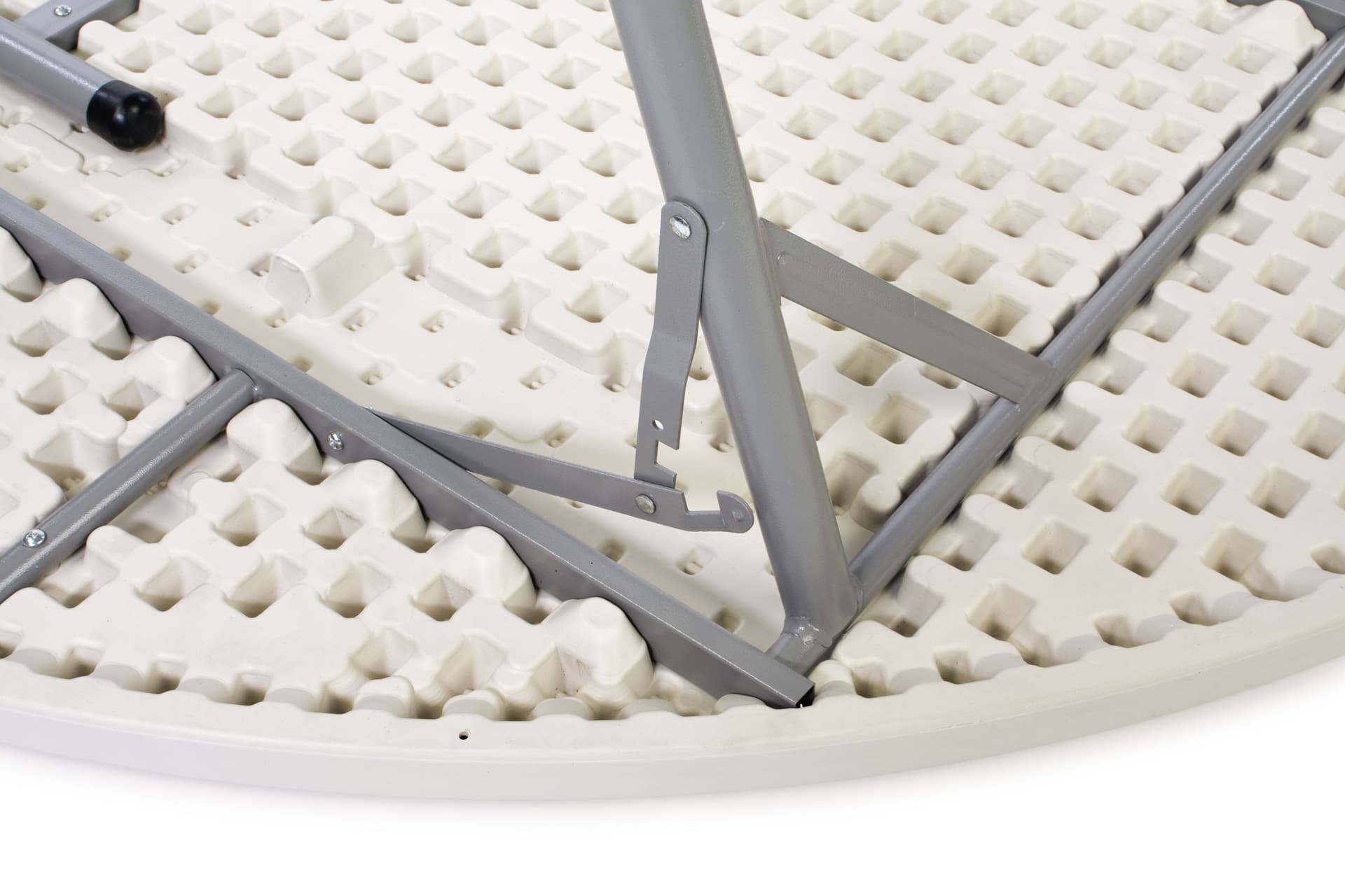 These Round Folding Tables Seat Up to 8! Collapse in Half to Reposition ...