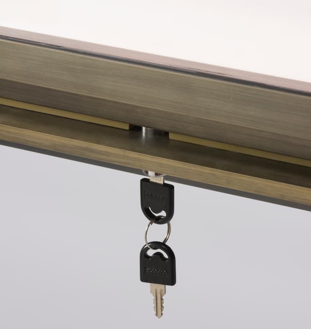 Modern Jewelry Display Table | Tapered Legs | Displays2Go