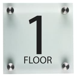 Level 1 Sign | Acrylic with UV Printing | Displays2Go