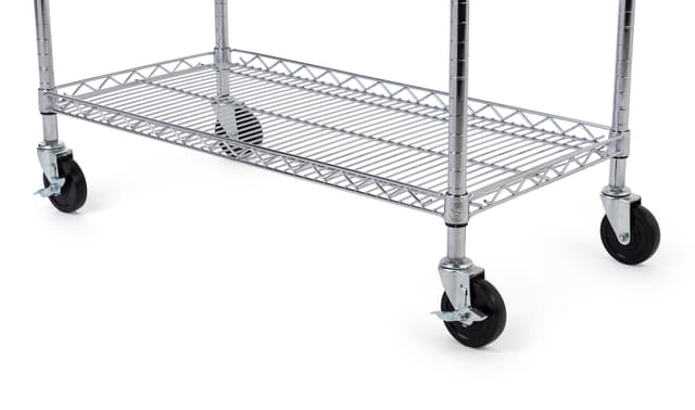 Mobile Shelving Cart Wheels | Displays2Go