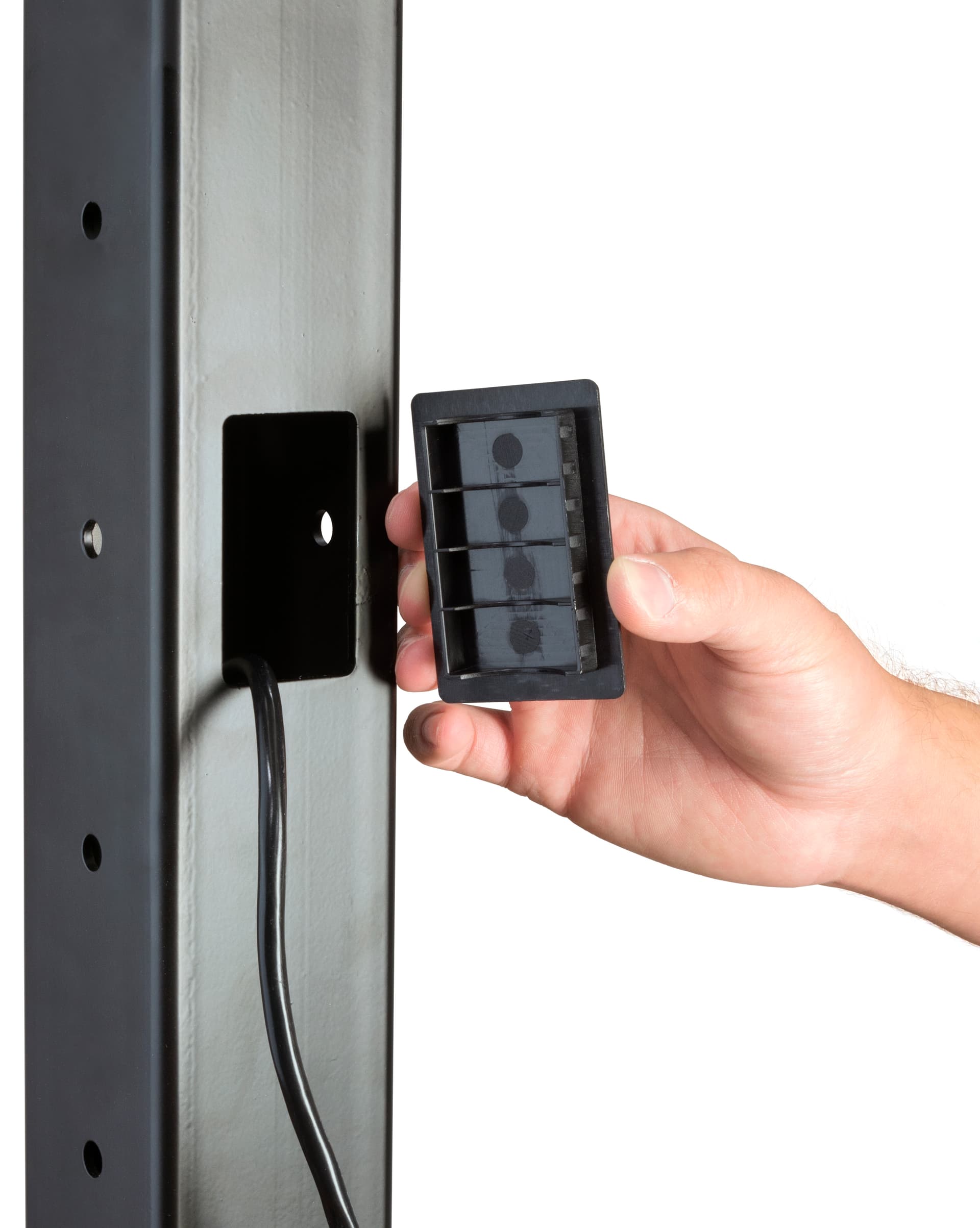 Mobile Video Wall | Base Wheels & Levelers | Displays2Go