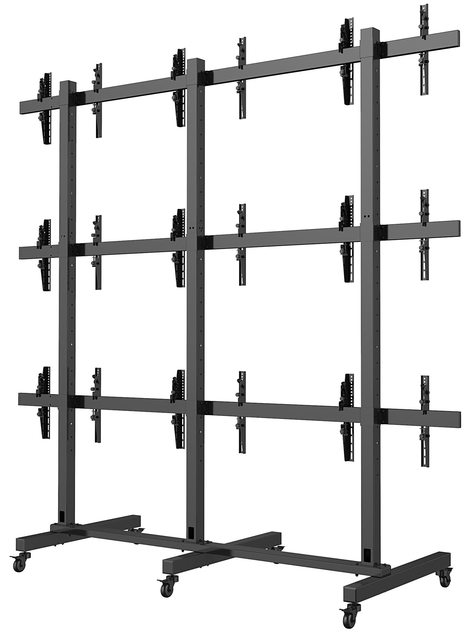 Freestanding Video Wall | Locking Brackets | Displays2Go