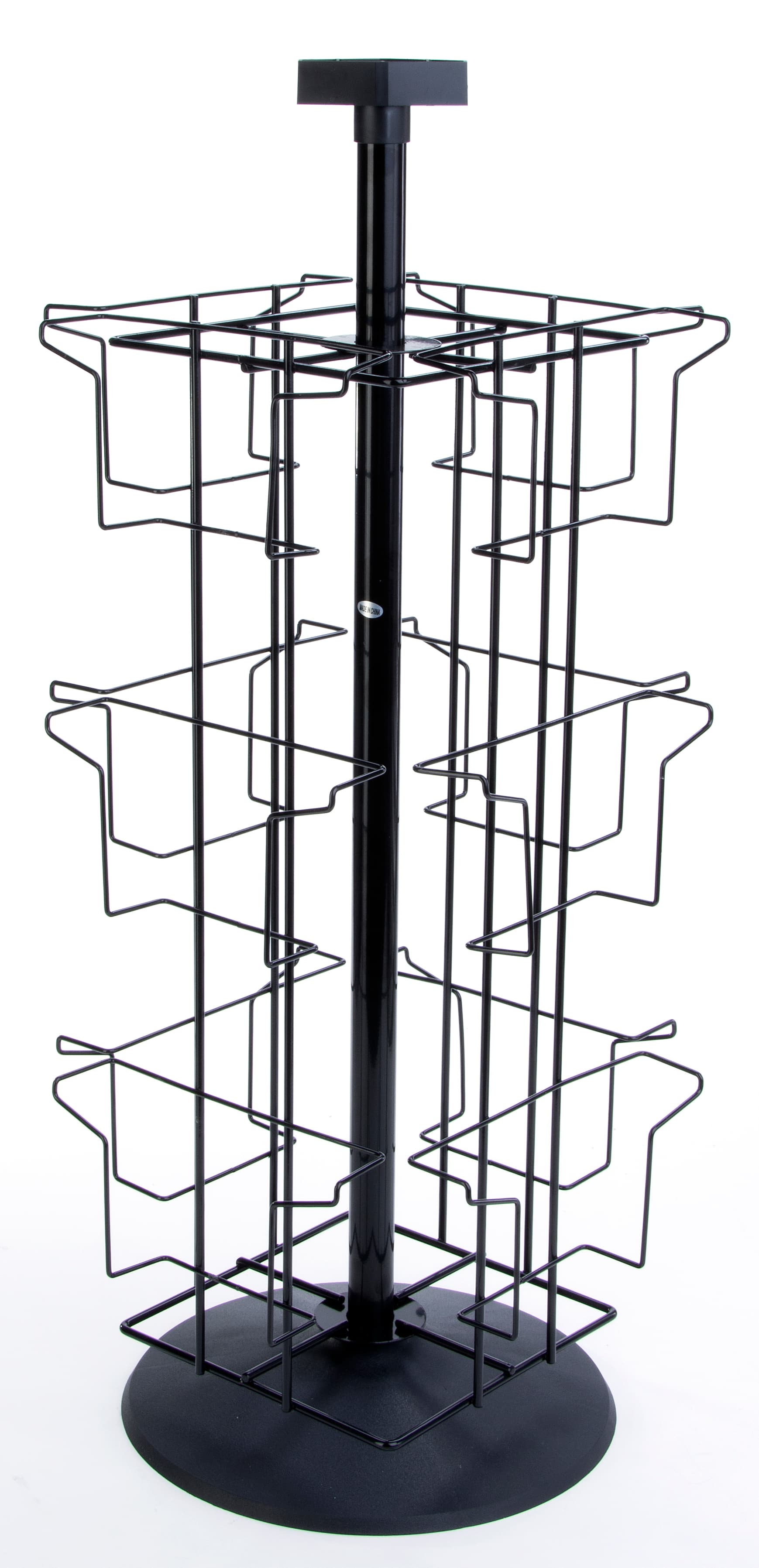 Postcard Carousel | 12 Horizontal Pockets | Displays2Go