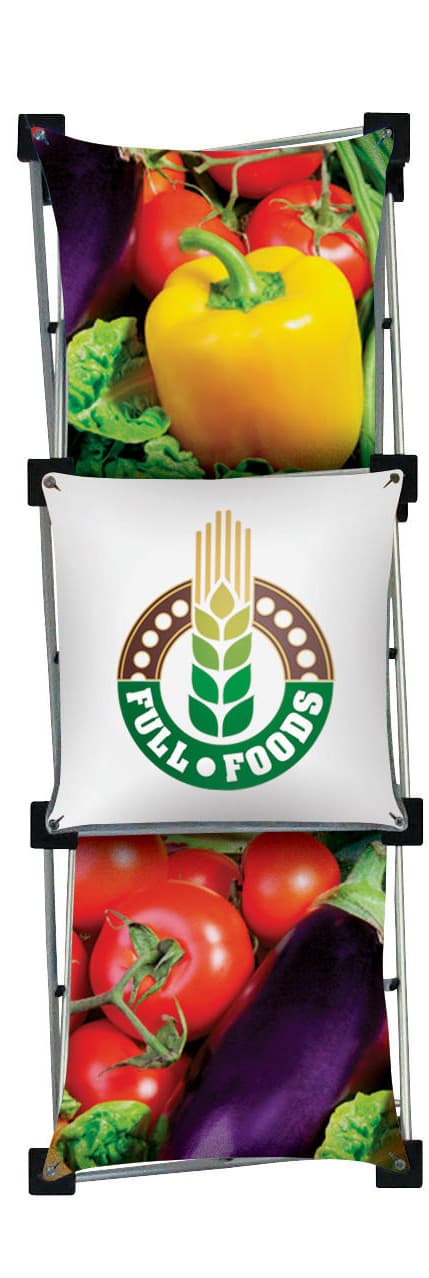 Pop Up Exhibition Display | Geometric Shapes with Custom Artwork ...