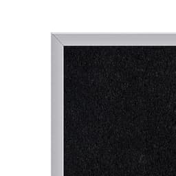 Rubber Tackboard 60” x 36” | Black Backer | Displays2Go