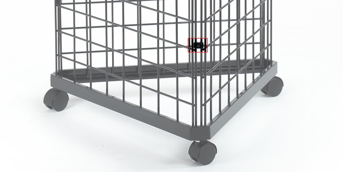 Black Gridwall Panel Connector | Displays2Go