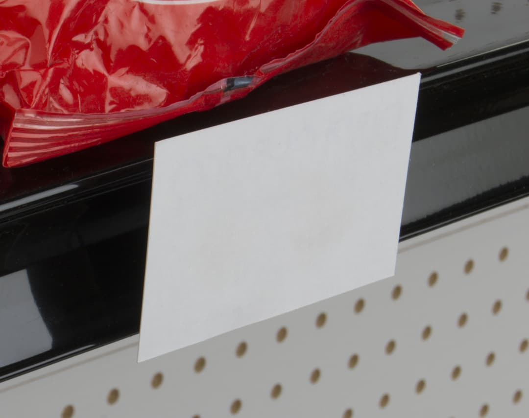 Price Channel Sign Holder | Shelf Edge Clip - (100) Units | Displays2Go