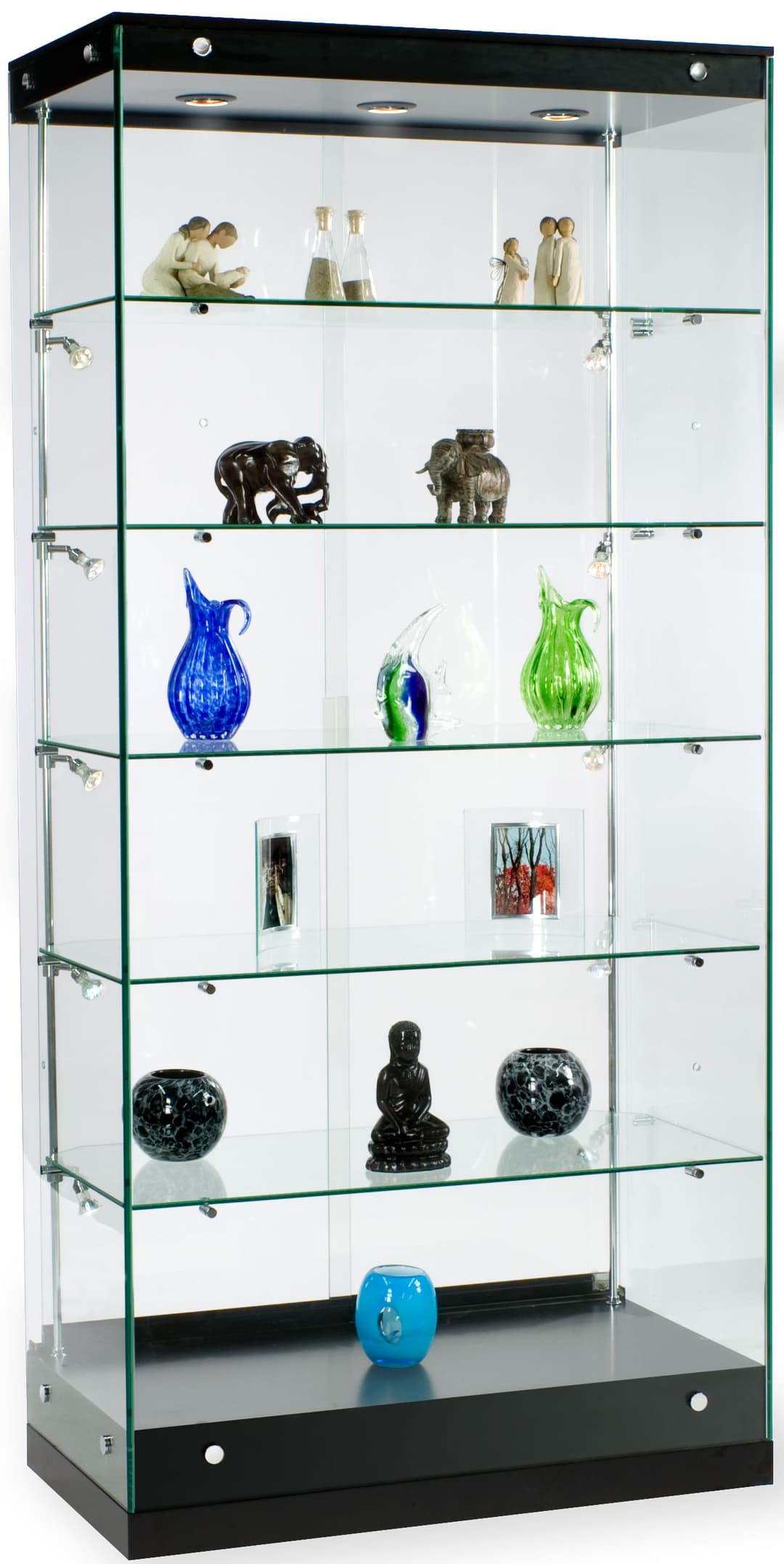 Glass Cabinets | Grace Tyler Series Commercial Showcase | Displays2Go