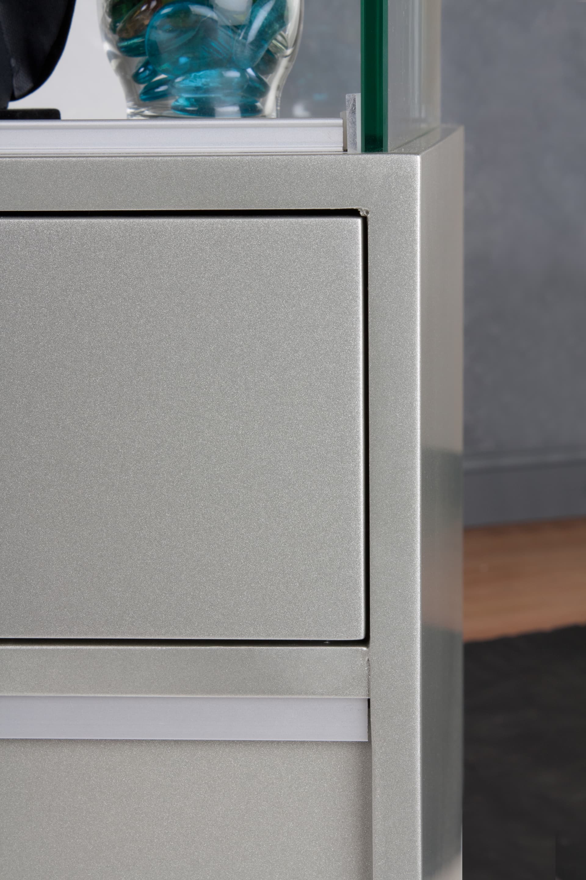 Jewelry Display Counter with LED Lights | Quarter Vision Case | Displays2Go