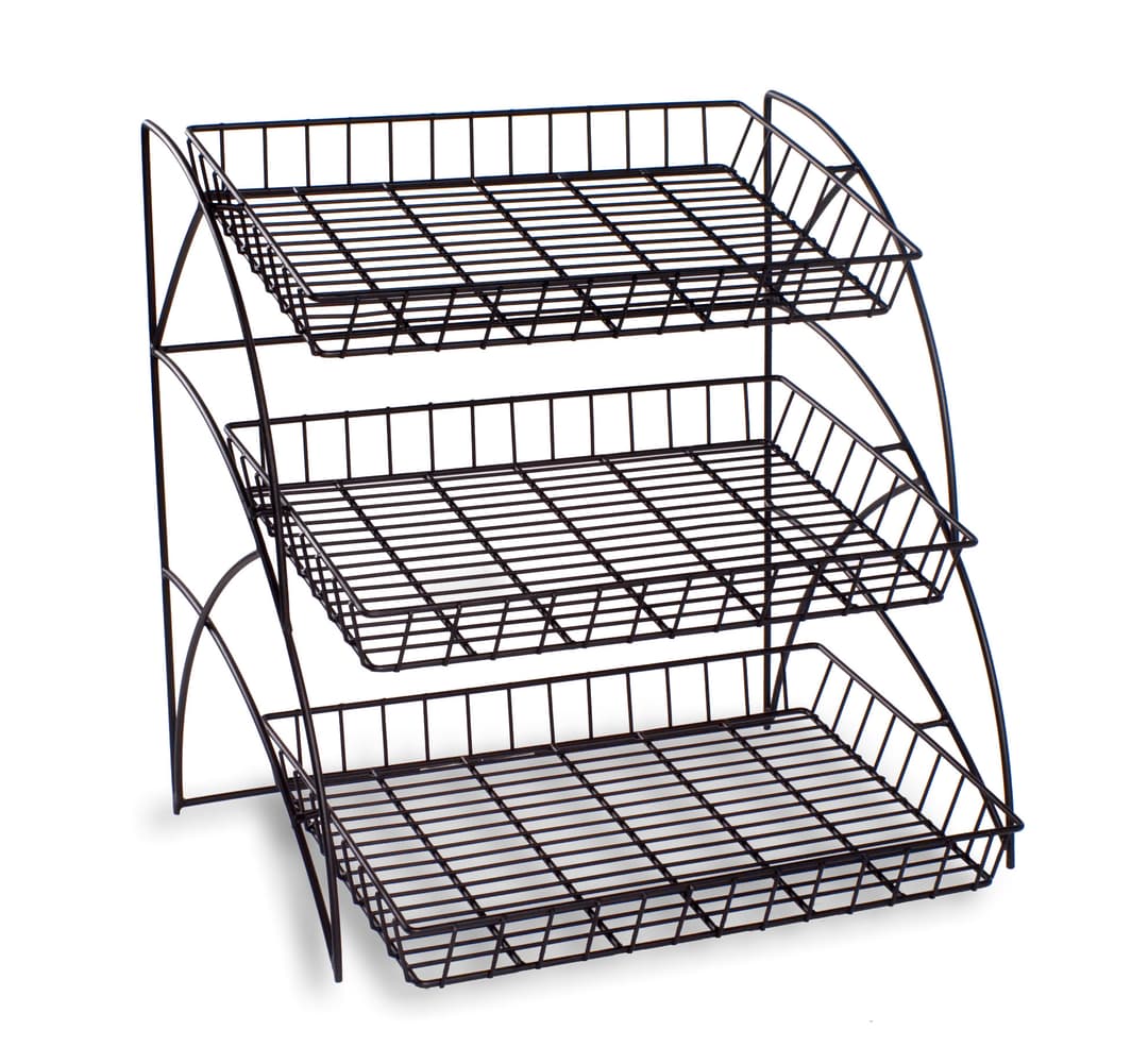 (3) Wire Tray Display Rack|Food & Retail Display | Displays2Go