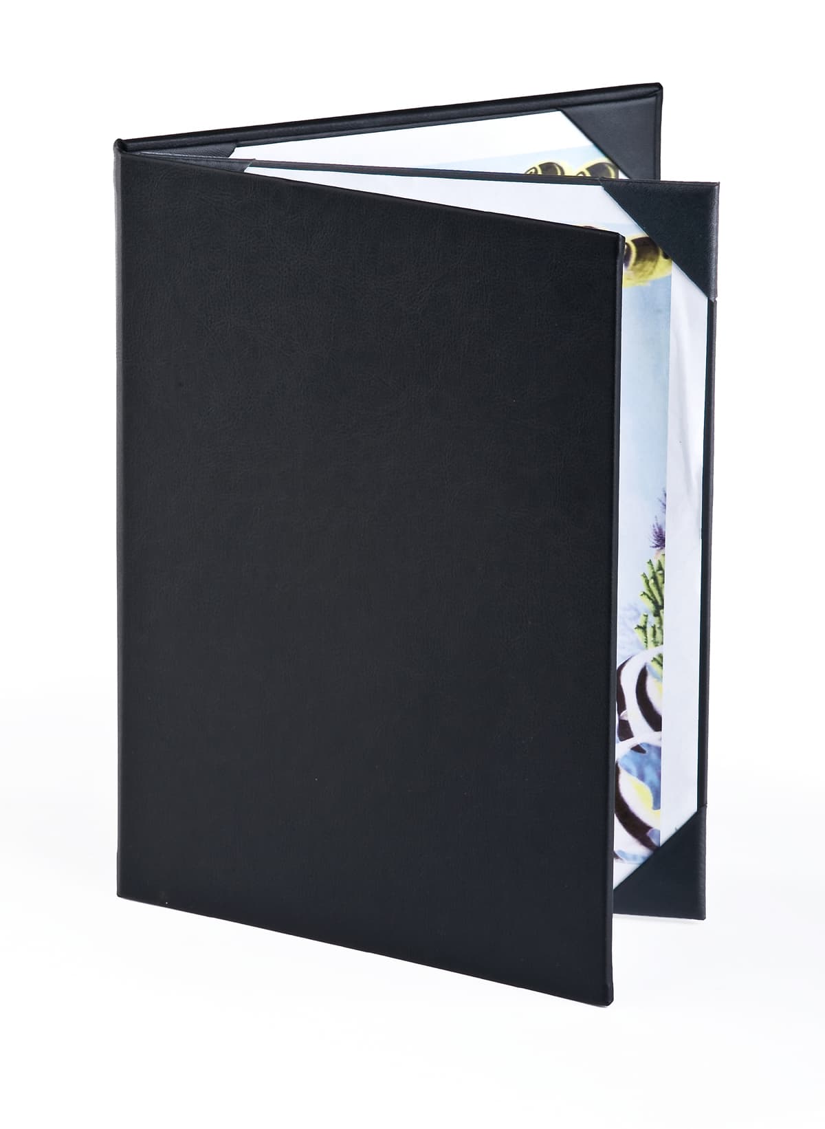 Restaurant Menu Books | 8.5 x 11 Menu Covers w Albumn Corners | Displays2Go
