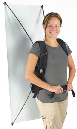 Promotional Backpack Billboard | With Custom Printed Banner | Displays2Go