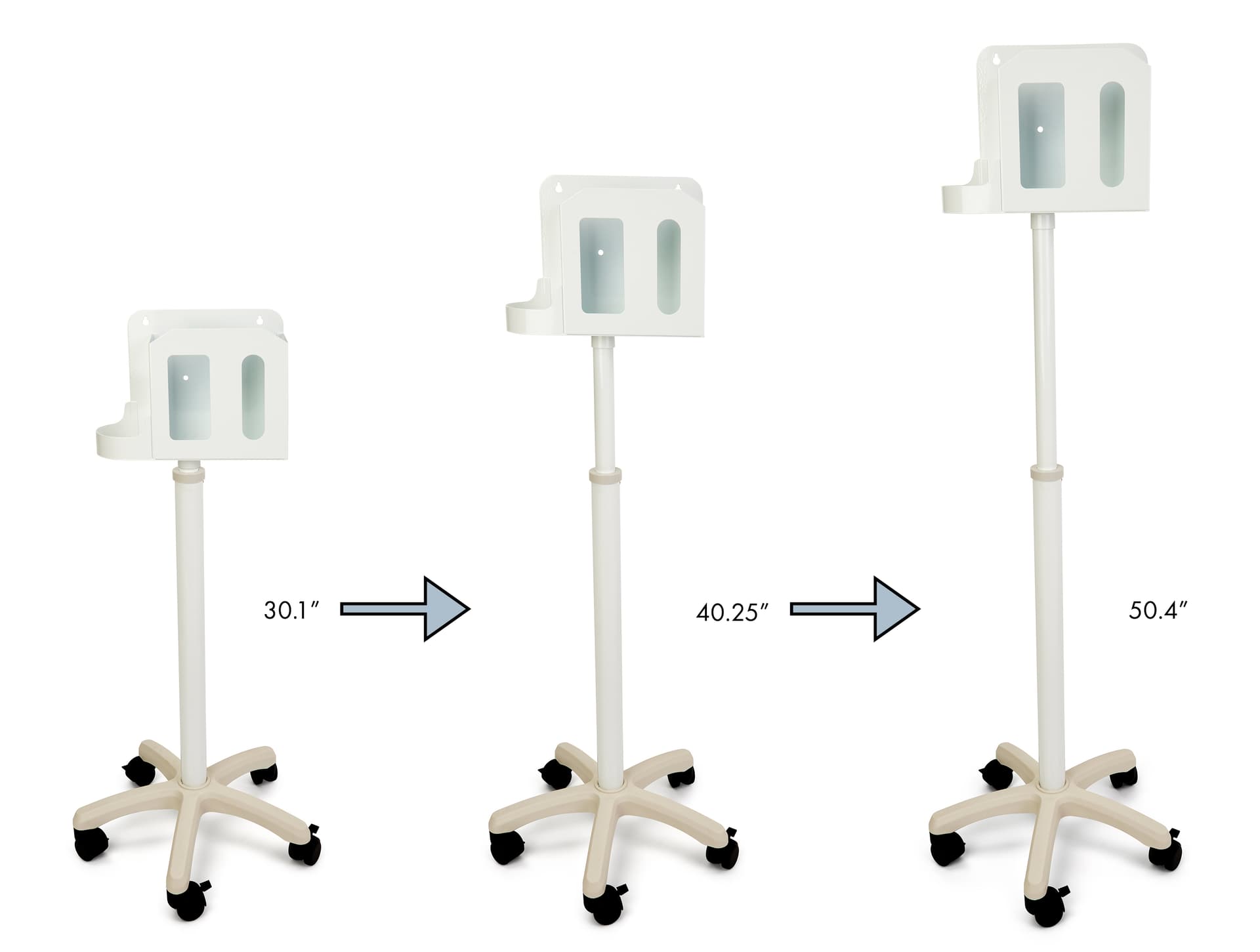 Respiratory Hygiene Station | 3 Compartments for Disinfectant Use ...