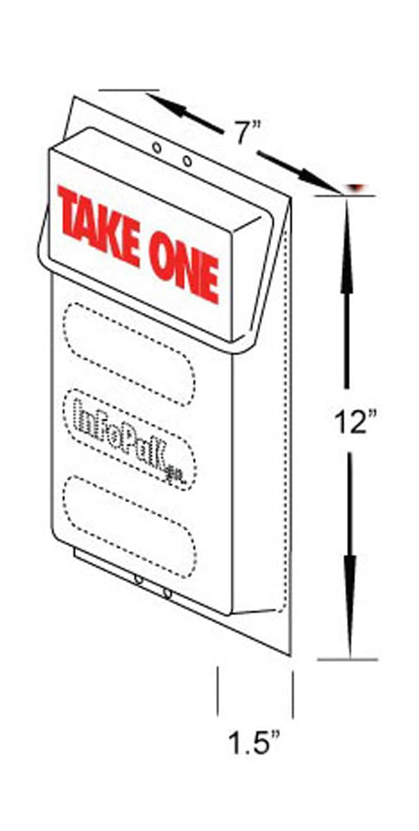 Flyer Box | Lightweight Design with 2 Mounting Options | Displays2Go