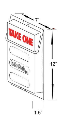 Flyer Box | Lightweight Design with 2 Mounting Options | Displays2Go
