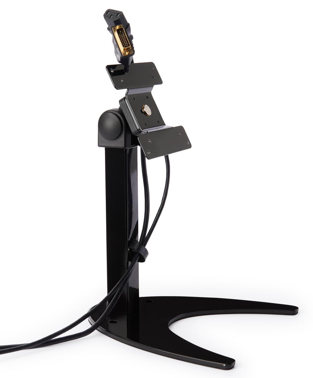 32" Tilting Single Monitor Desktop Stand | Rotating Bracket | Displays2Go