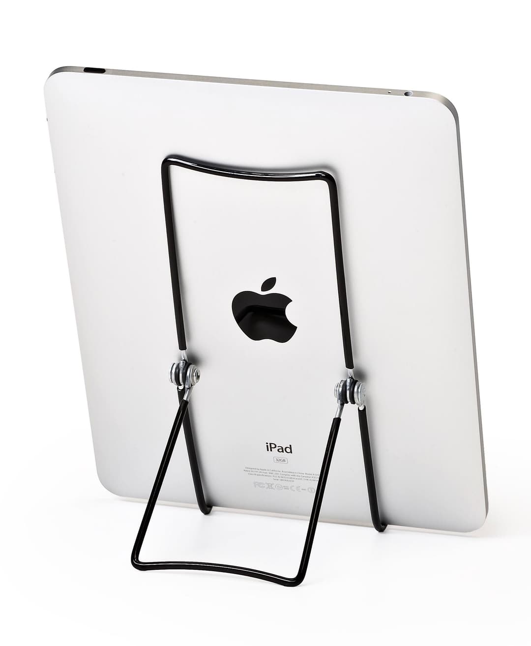 Budget iPad Easel Stand | Wire Desktop Fixture Fits all Tablets ...