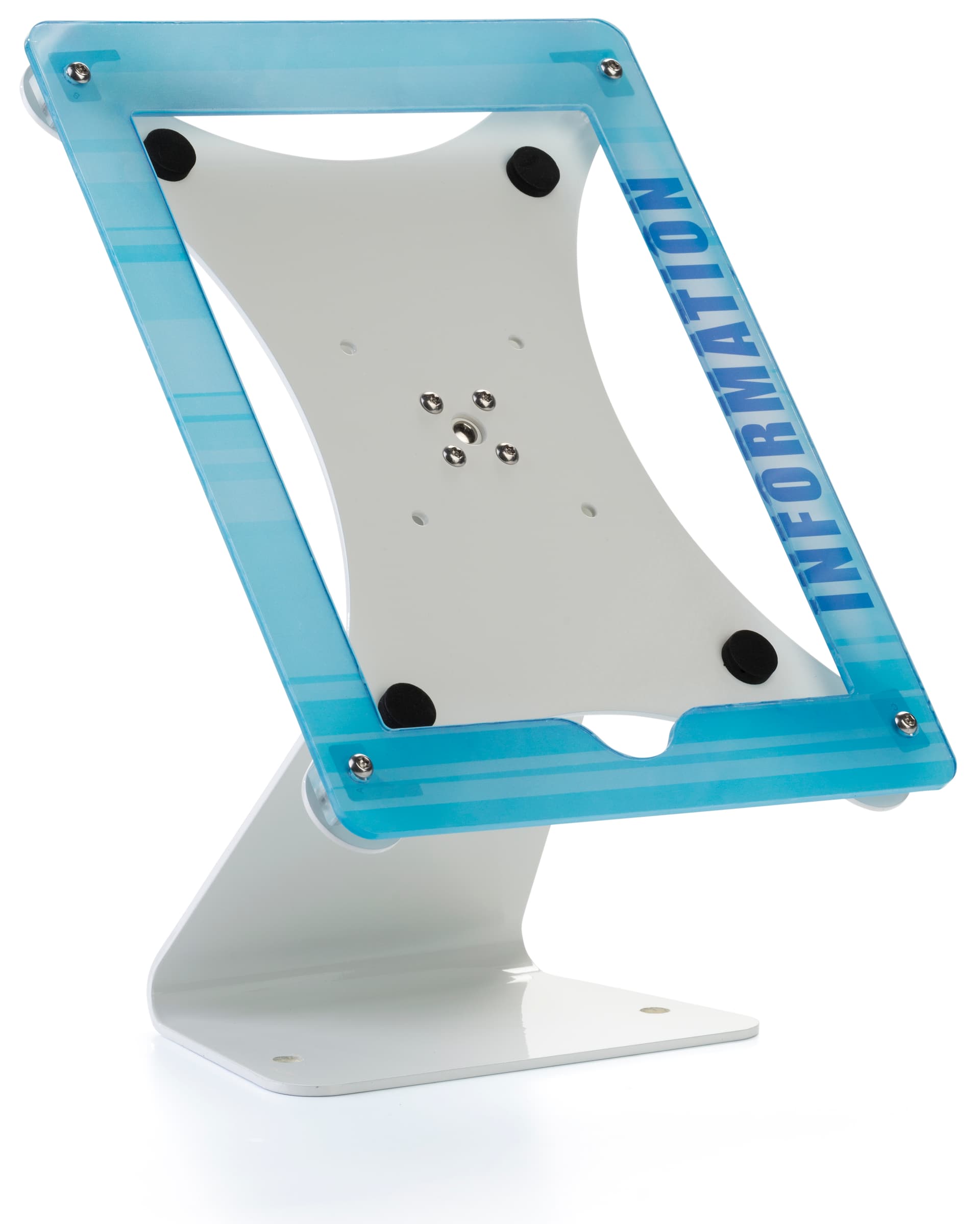 Custom Swiveling iPad Stand | With Personalized Enclosure | Displays2Go