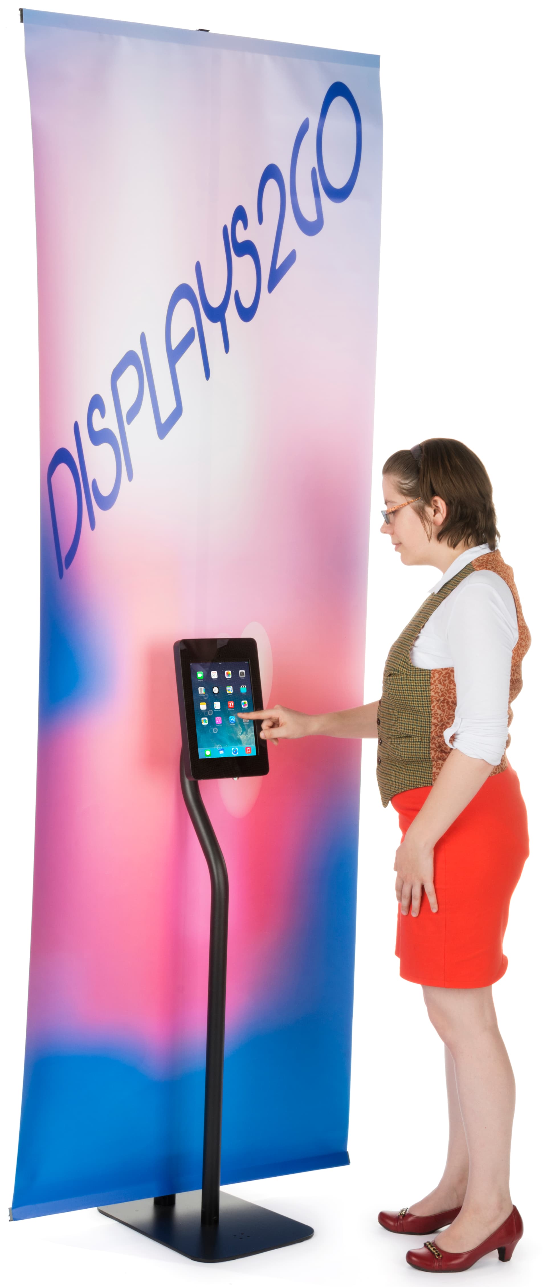 iPad Stand with Custom Banner | For a Variety of Apple Devices ...