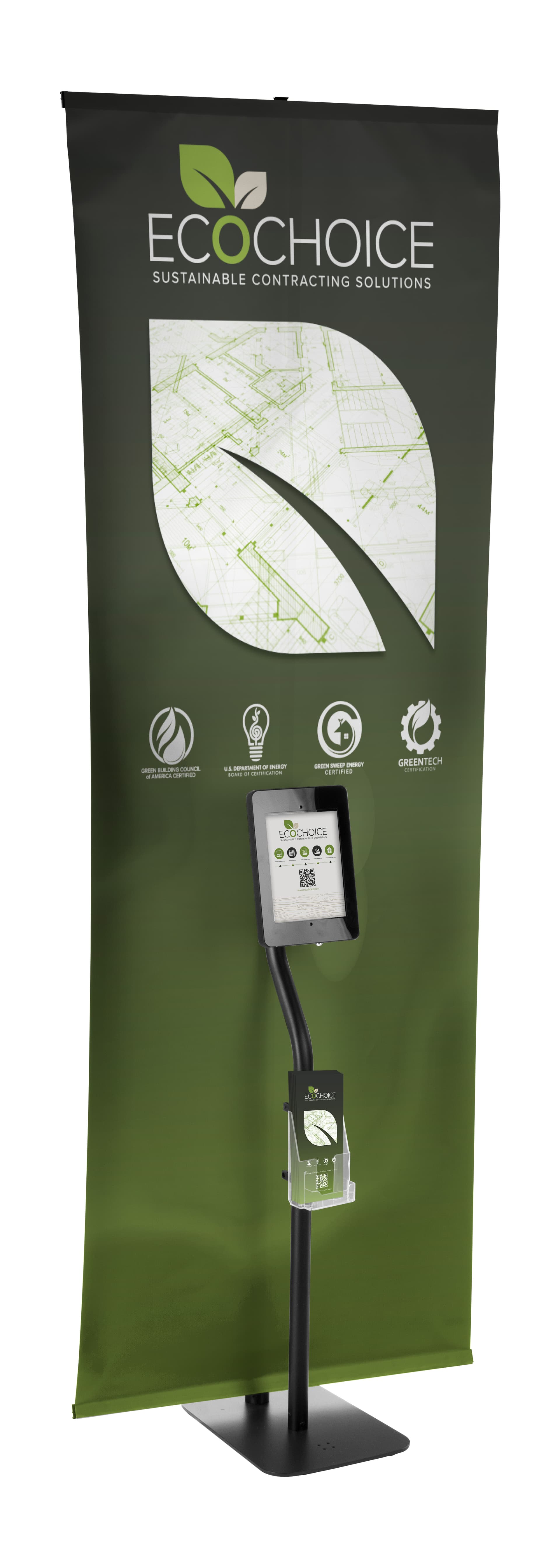 iPad Stand with Custom Banner | For a Variety of Apple Devices ...