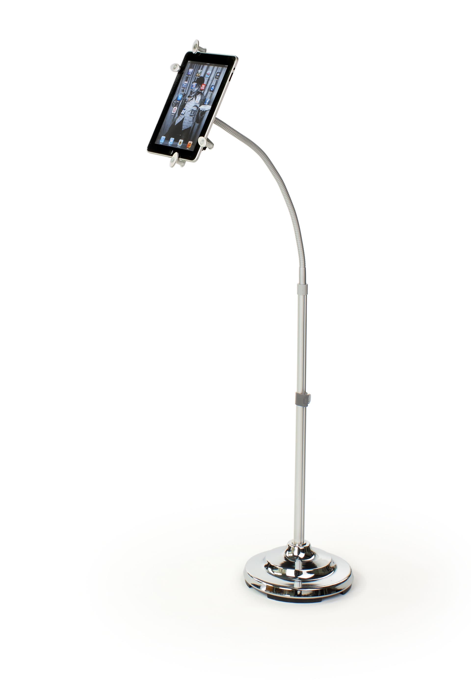 Gooseneck iPad Floor Stand | Fully Adjustable Tablet Positioning ...